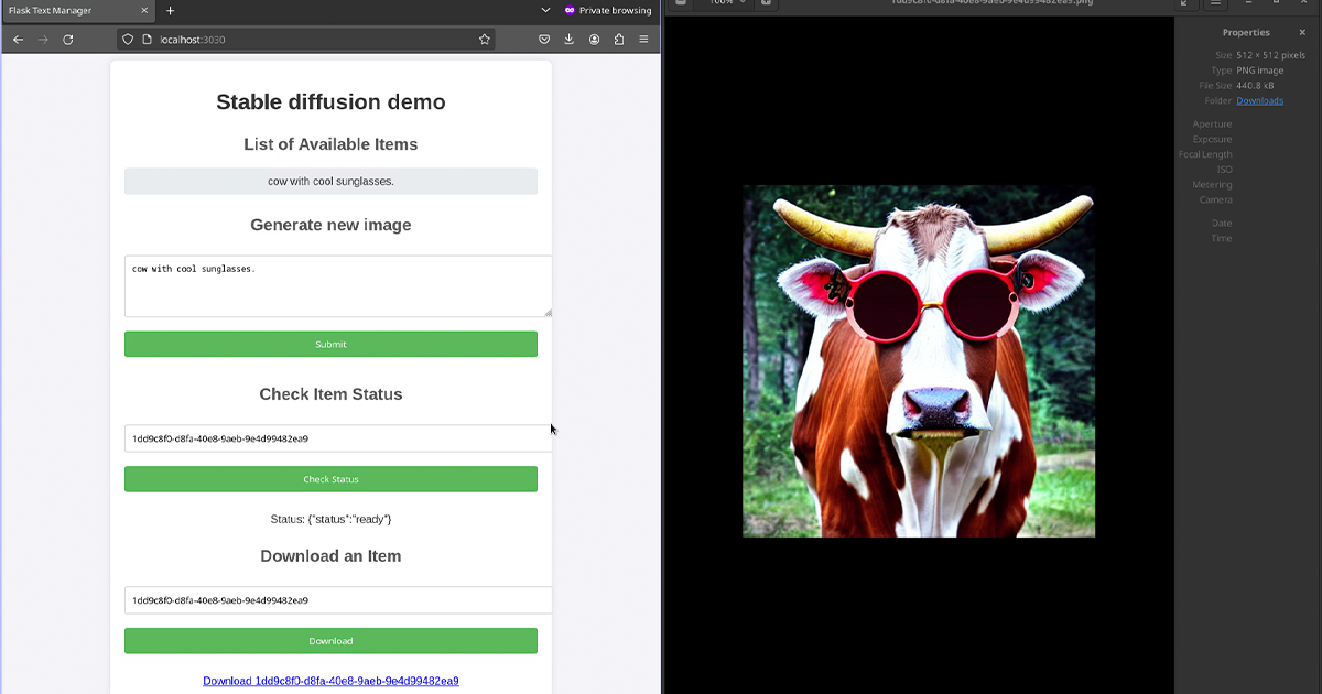 Deploying Stable Diffusion Model on OBLV Deploy